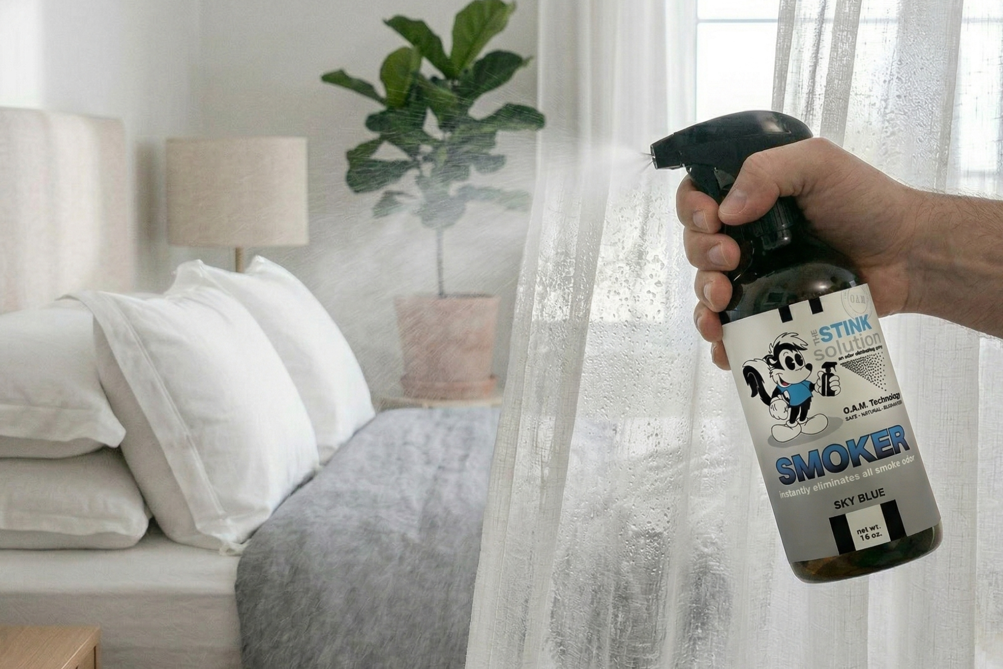 How to Get Smoke Smell Out of Curtains, Bedding & Fabric Surfaces – The ...